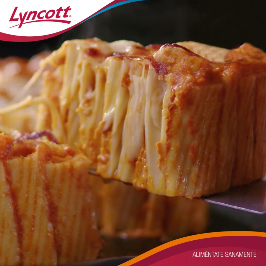 Pie de Rigatoni y Queso Mozzarella Lyncott®